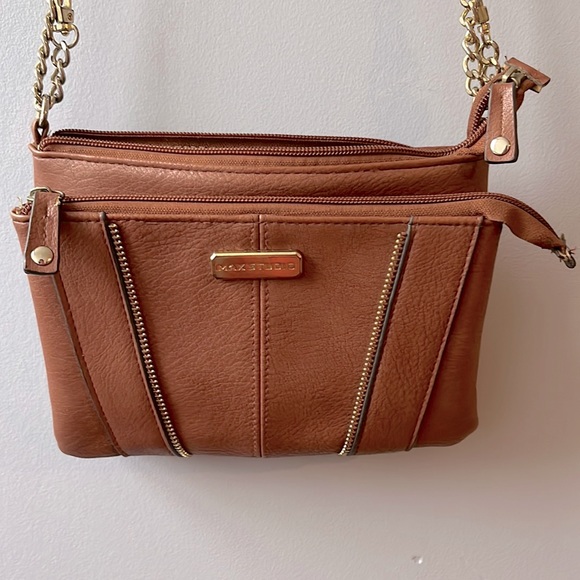 Max Studio | Bags | Max Studio Brown Leather Purse | Poshmark